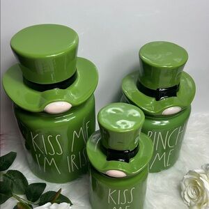 Rae Dunn | Accents | Vhtf Rae Dunn Stpatricks Day Gnome Irish Canister ...